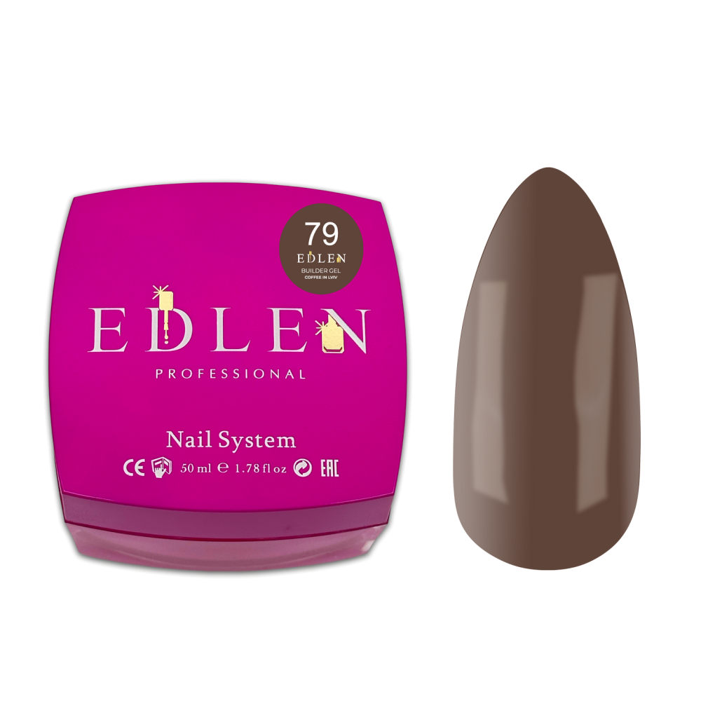 Builder Gel Lviv Edlen 50 ml №79 (Coffee in Lviv)