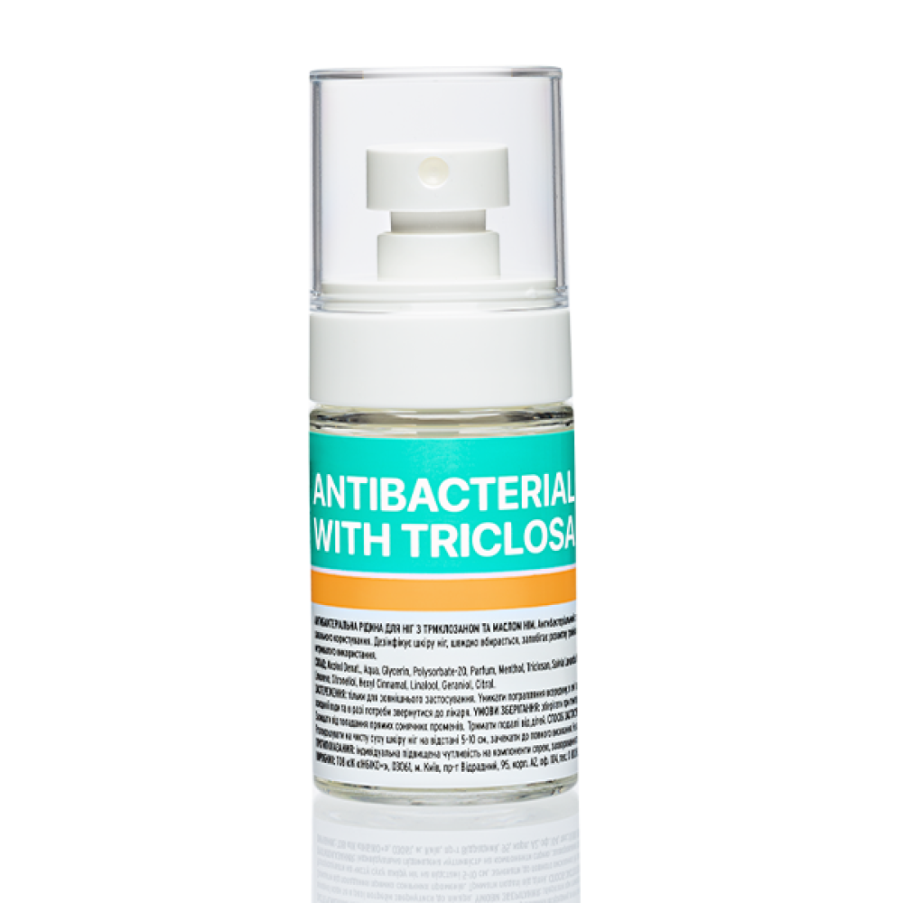 Antibacterial feet liquid triclosan Kodi Professional 70 ml