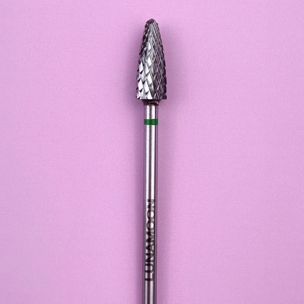 Carbide Drill Bit "Corn" Hard Green (L), 5.0 mm, LUNAmoon