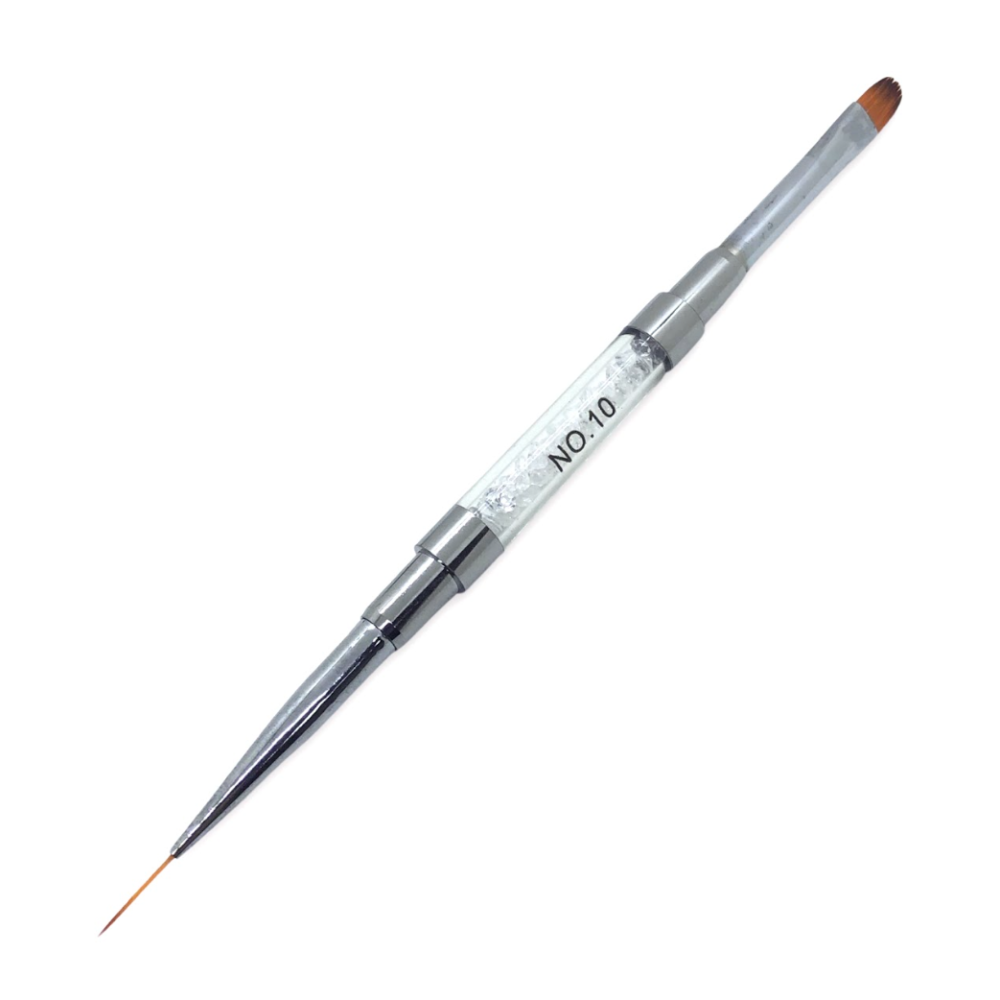 Teysha 2-in-1 Brush №10 Oval Liner