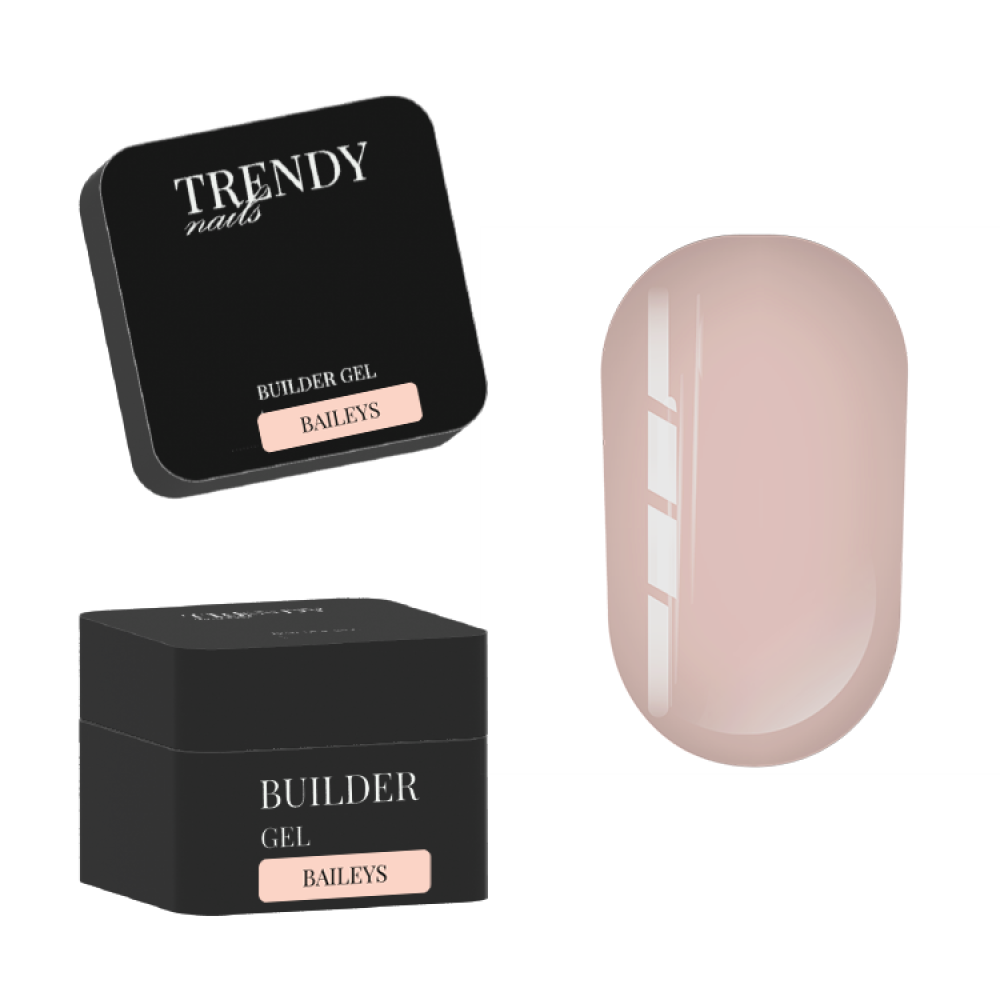 HFTF Builder gel in a bottle Baileys 30 ml, TRENDY Nails