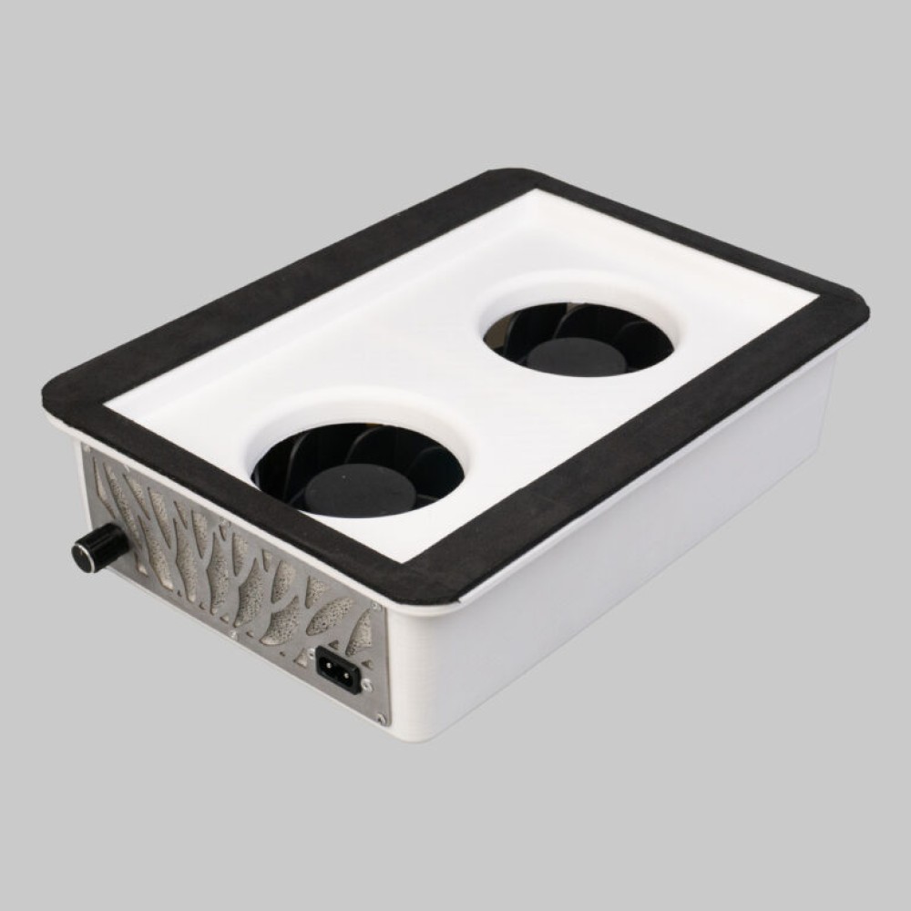 Built-In nail dust collector ULKA Tornado (white, 60W, EU plug)