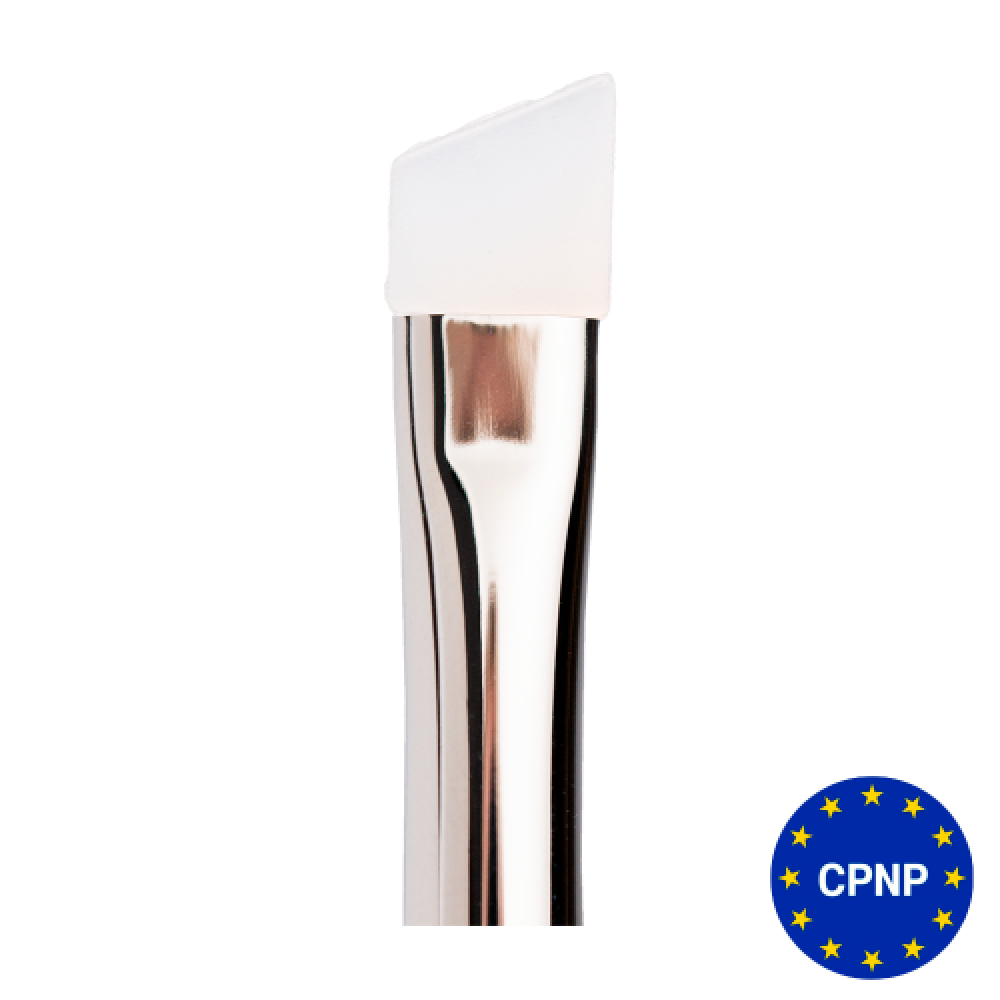 ZOLA Silicone Angled Brush for Professional Eyelash and Eyebrow ...